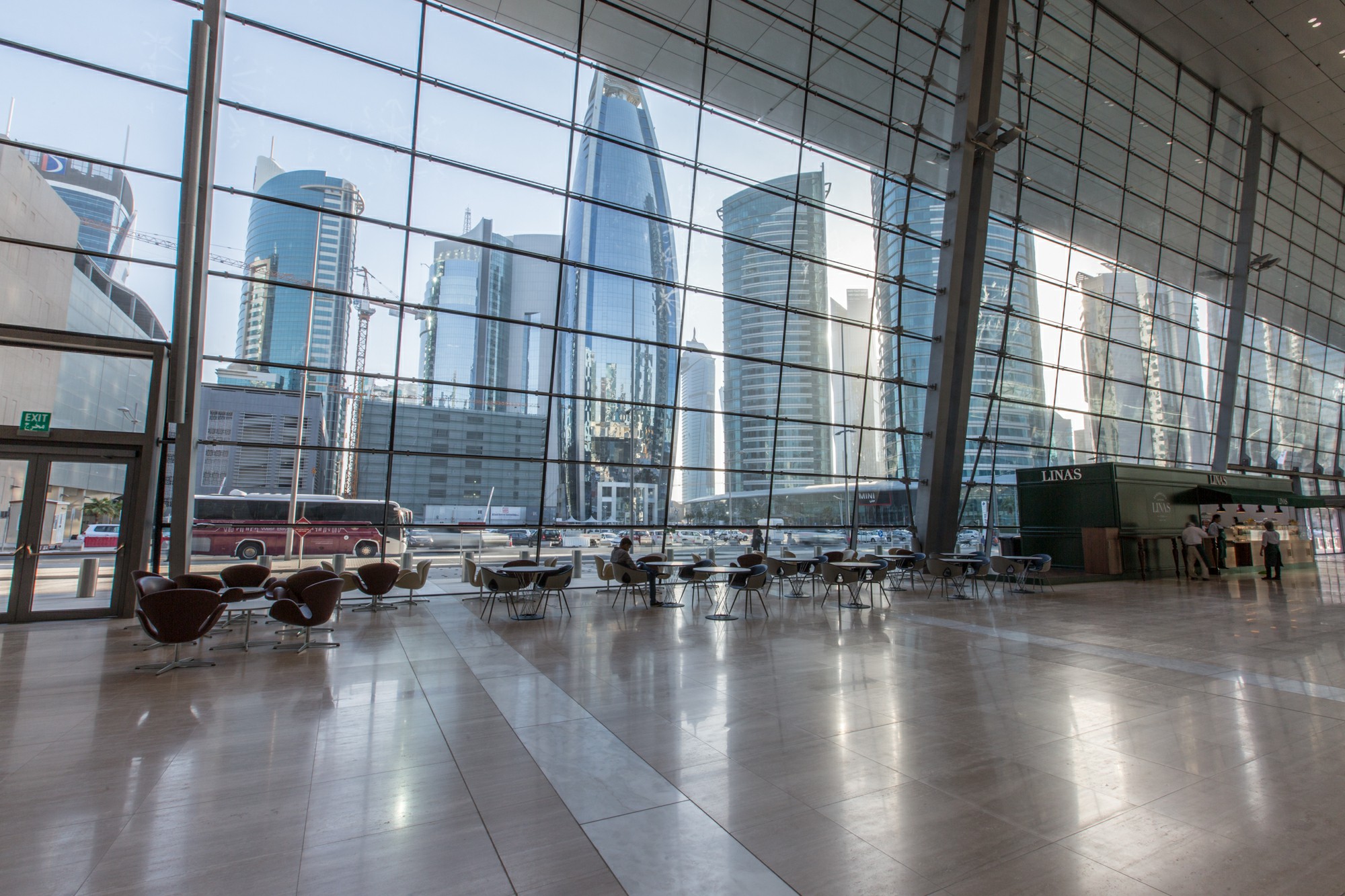 Doha Exhibition and Convention Centre in Doha, Qatar Explore Hotels ...